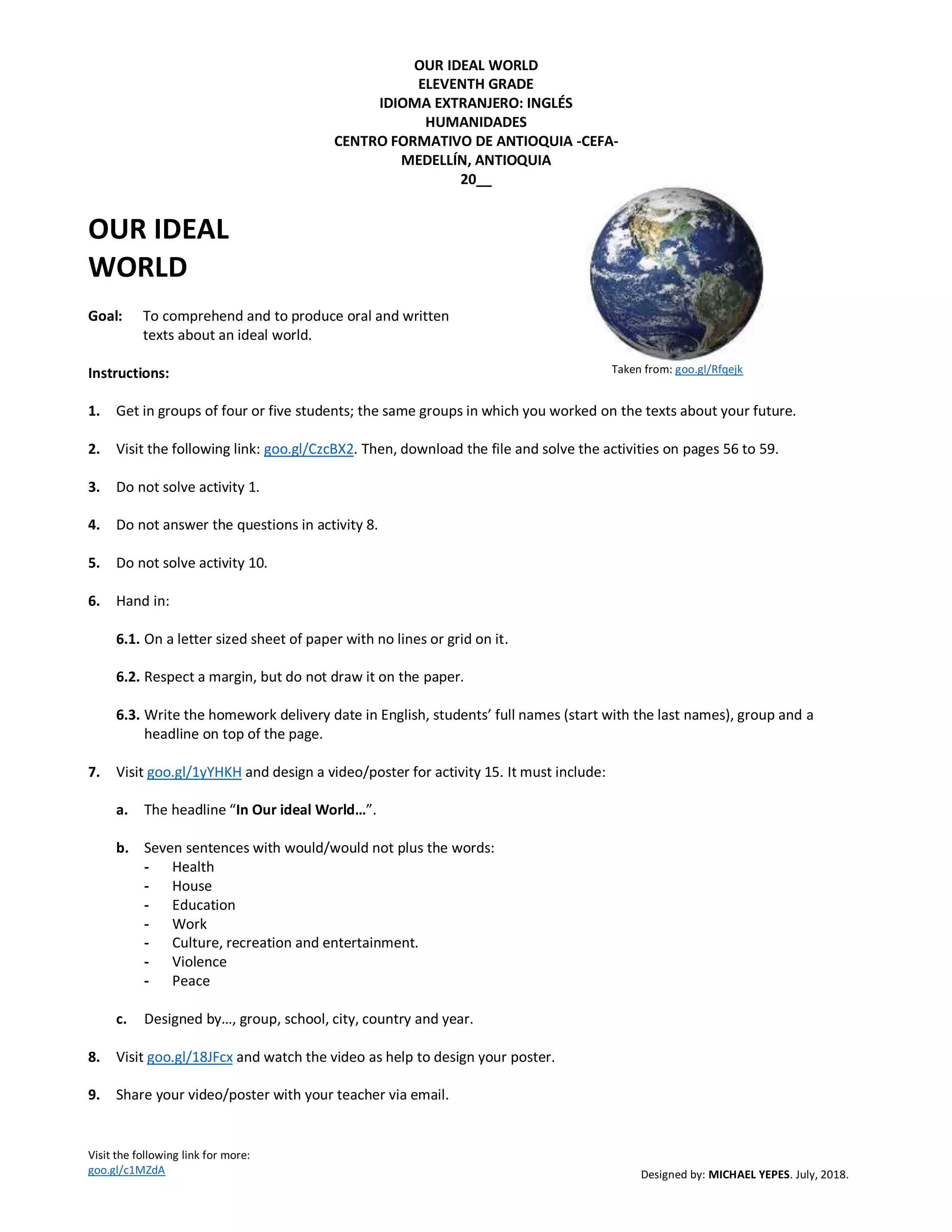 OUR IDEAL WORLD | PDF