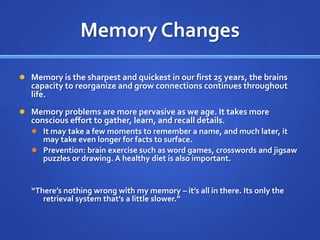 Our later years | PPTX