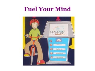 Our library displays | PPT