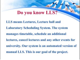 lls final presentation | PPTX