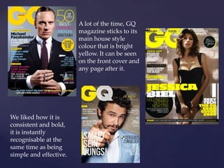 GQ.Our magazine choice | PPTX