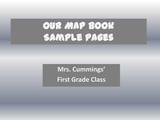 Our map book | PPTX
