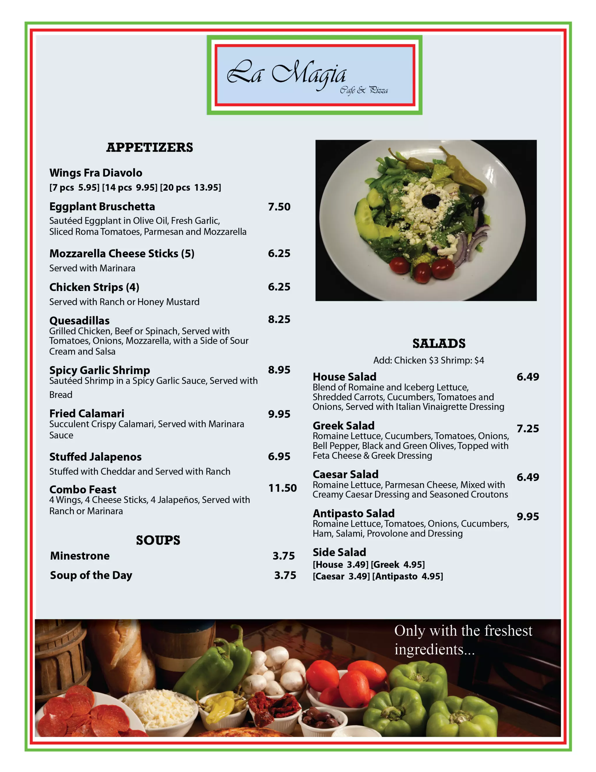 Our Menu | PDF
