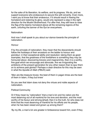 Our Message Hasan Al Banna | PDF
