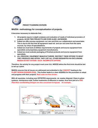 Our methodology for conceptualization of projects | PDF | Business and ...