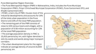 Summery of Comprehensive Mobility Plan pune | PDF