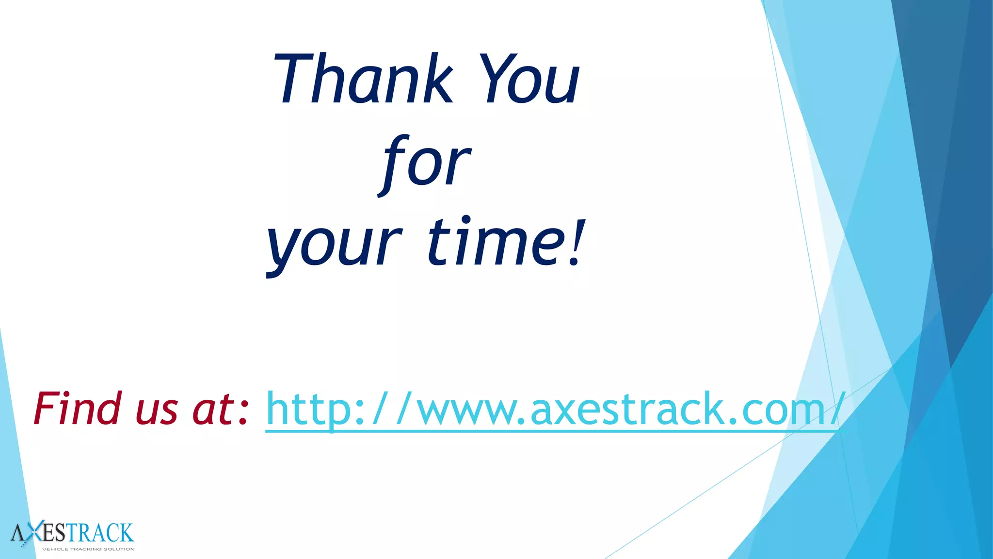 Axestrack - Tarck Mobile App | PPTX
