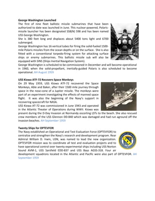 Our Navy 1959 | PDF