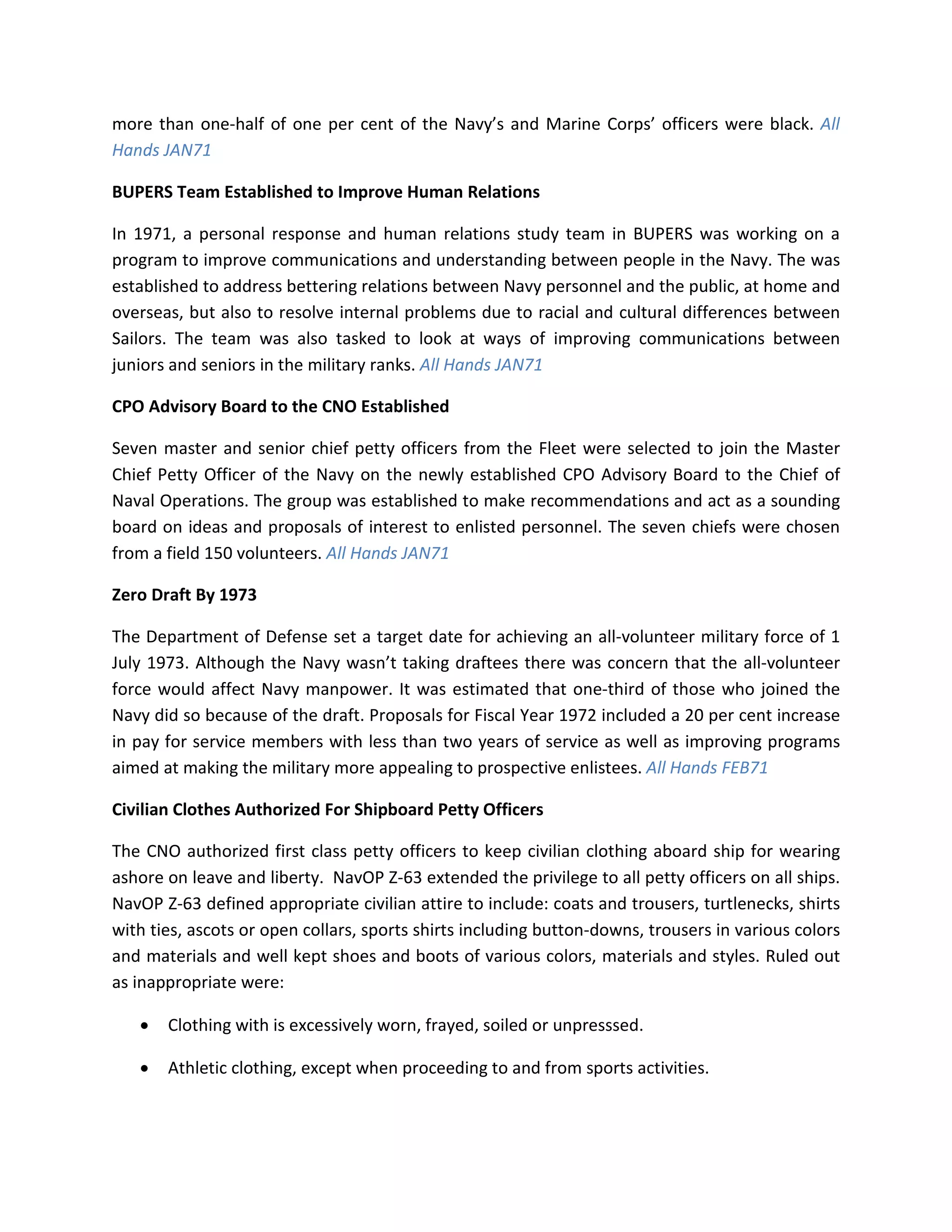 Our navy 1971 mod | PDF