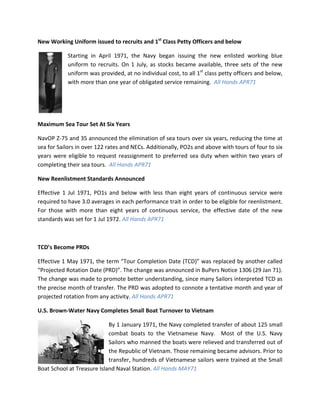 Our navy 1971 mod | PDF