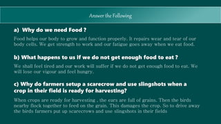 Our need for food - cpt 12 - SSC Board | PPTX
