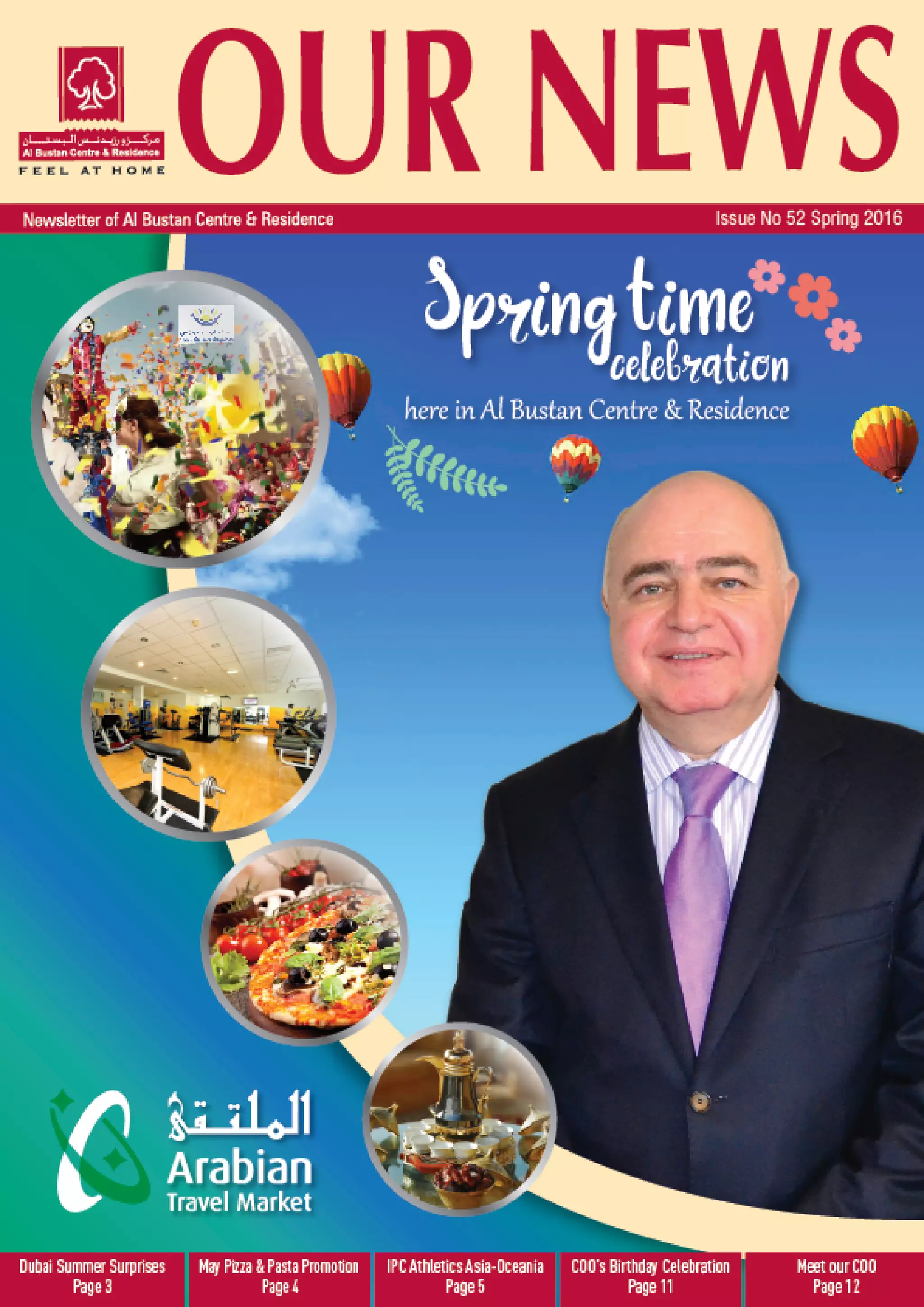 Al Bustan Centre & Residence - Newsletter issue - May 2016 | PDF