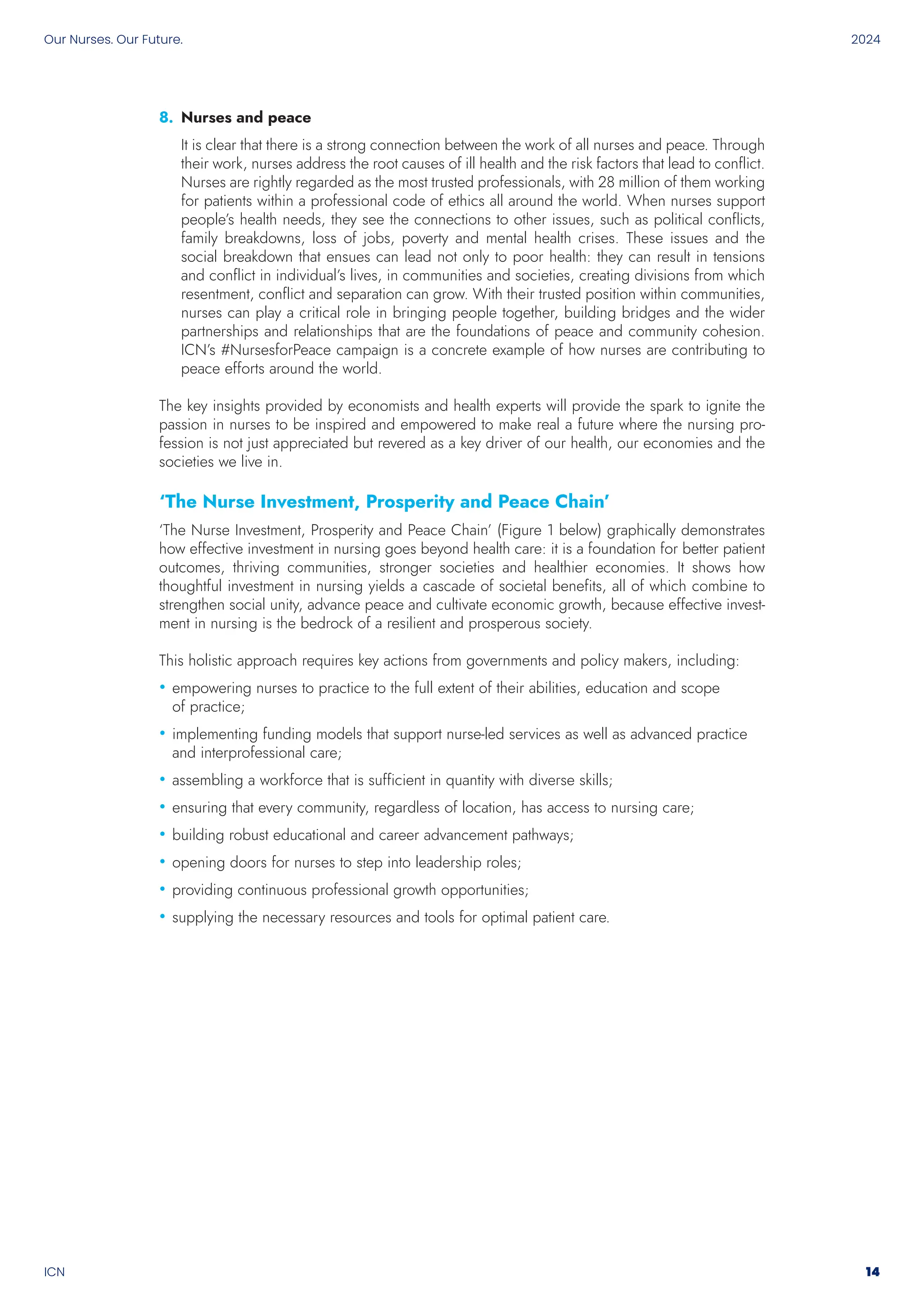 Our nurses, our future. The economic power of care. | PDF