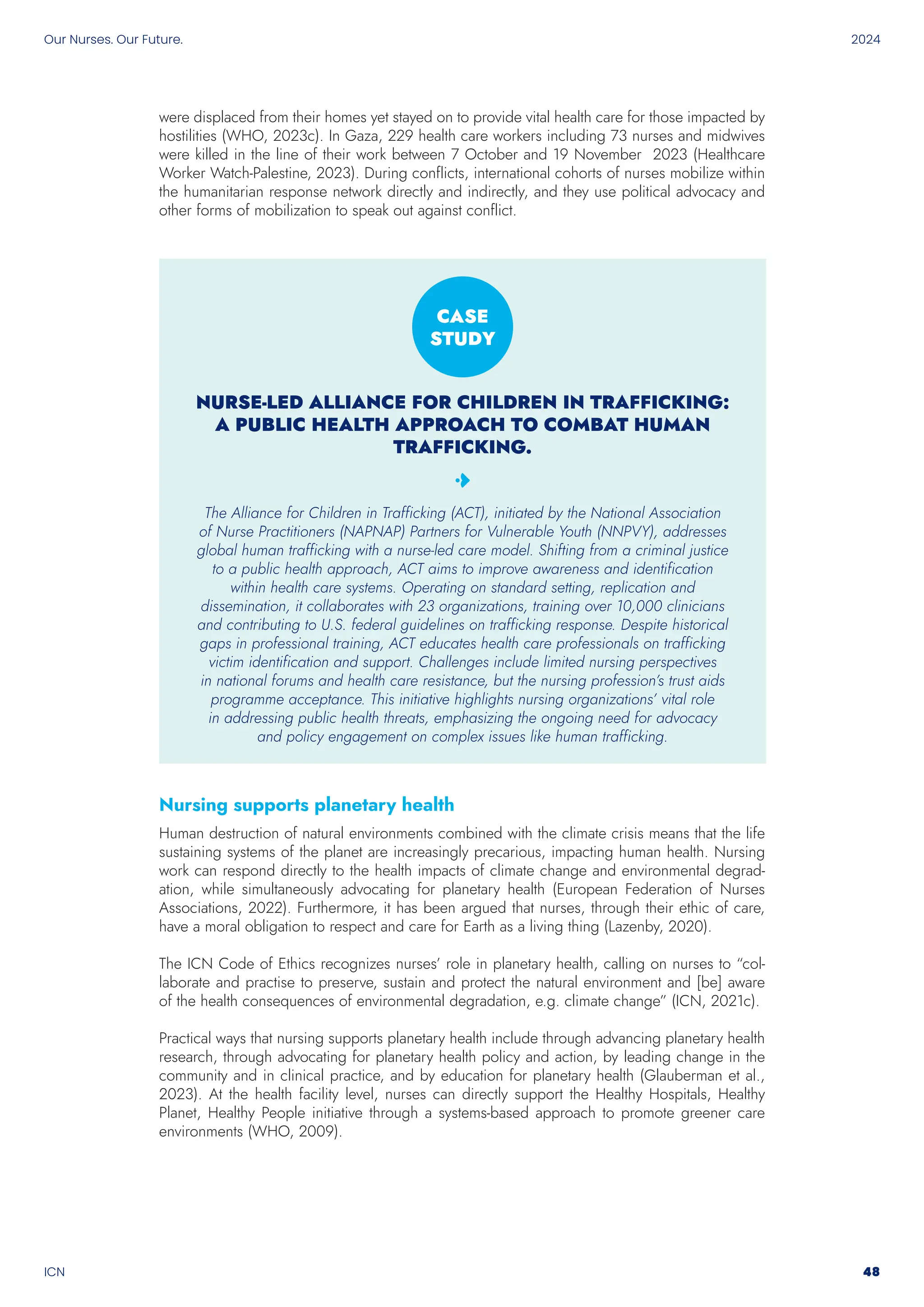 Our nurses, our future. The economic power of care. | PDF
