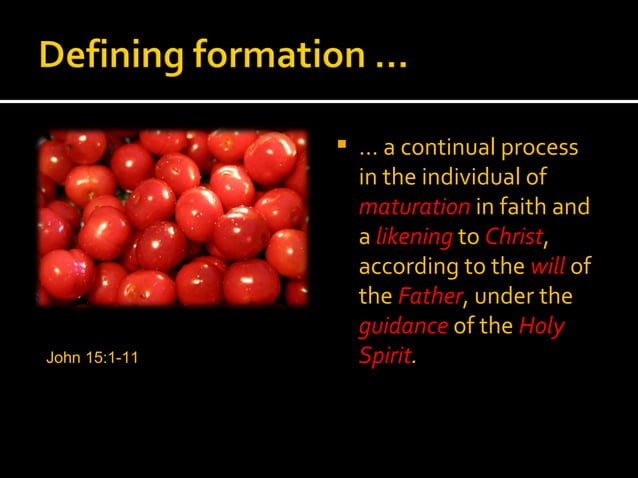 Our Ongoing Formation | PPT