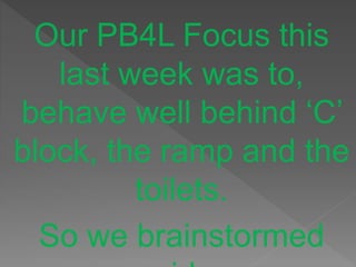Our pb4 l focus for term 2 week 2 slide | PPTX