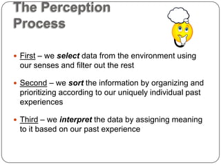 Our perception is our reality crit thinking | PPTX