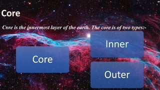 Our planet EARTH | PPTX