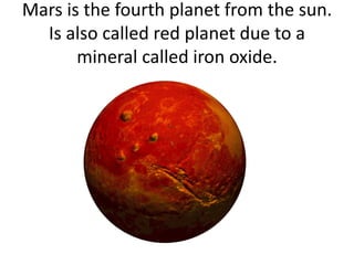 Our Planets | PPTX