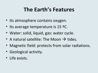 Our planet, the earth | PPT