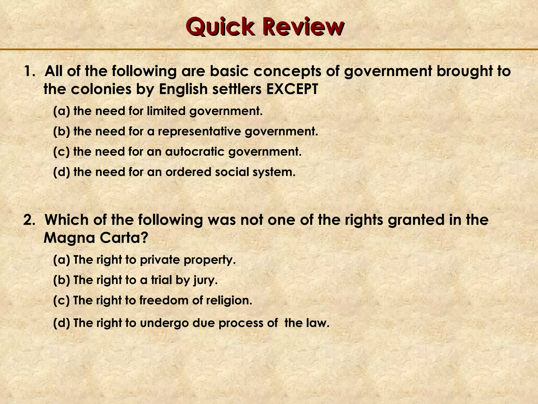 Our political beginnings | PPT