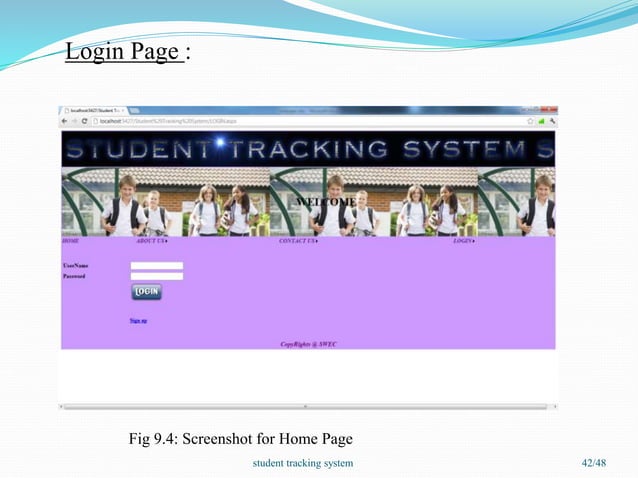 Student Tracking System