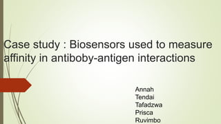 Biosensors | PPTX