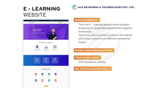 ACS Networks & Technologies | PDF