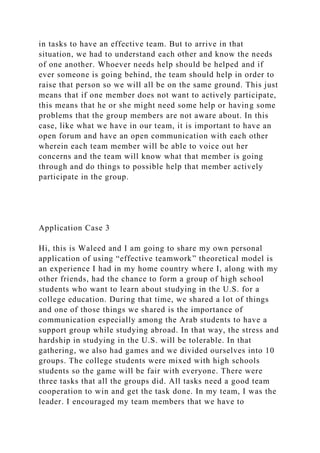 Our project is about effective teamwork. We are a group of three.docx