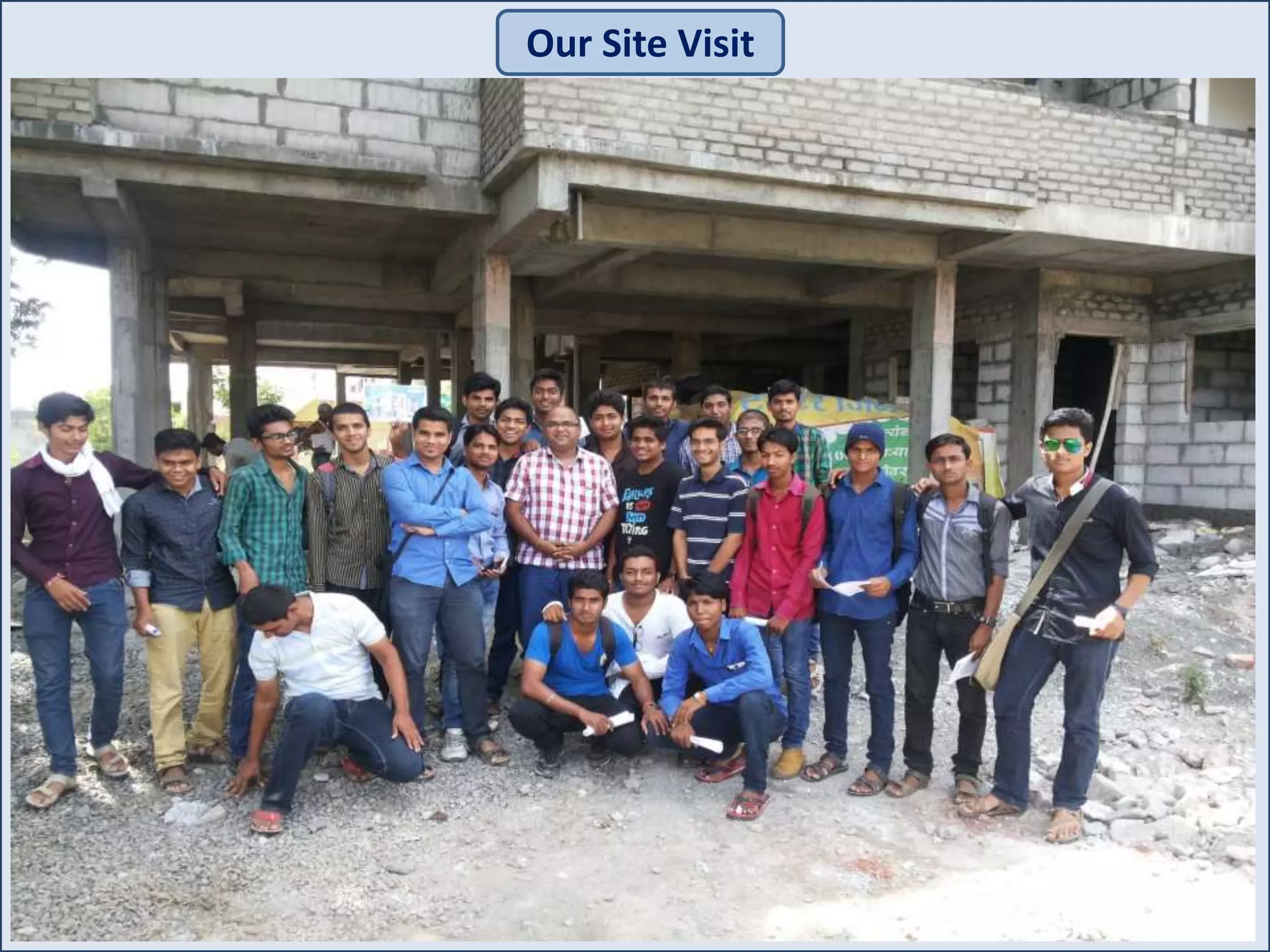 Our project site visit | PPTX