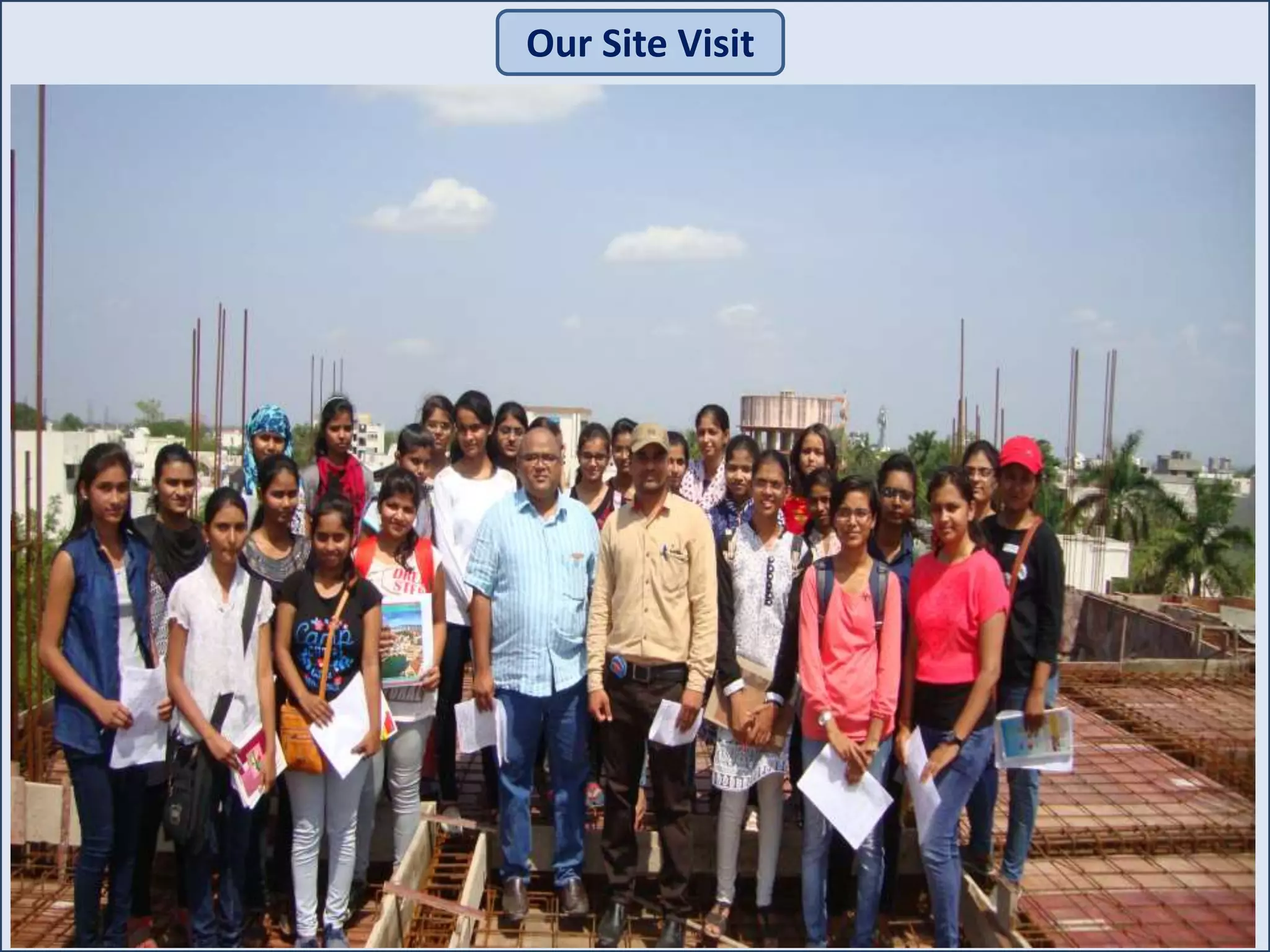 Our project site visit | PPTX