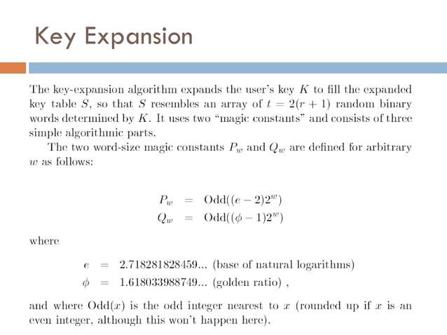 RC4&RC5 | PPT | Free Download