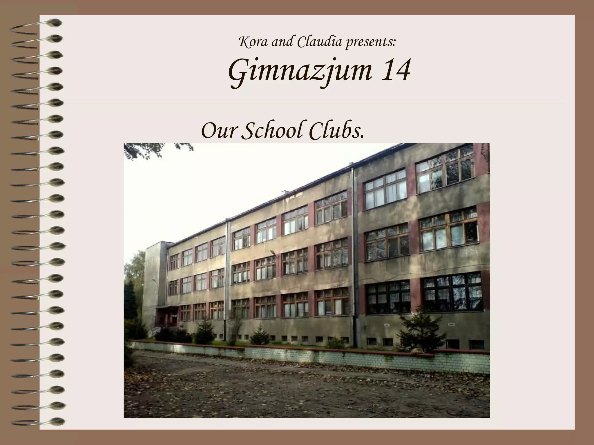 Our School Clubs | PPT