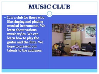 Our school clubs | PPTX