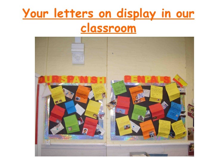 OUR PENPAL PROJECT WITH A BRITISH SCHOOL