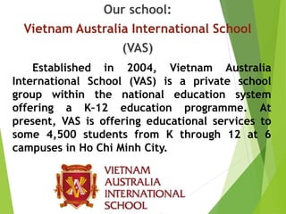 VAS SCHOOL_Vietnam | PPTX