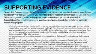 Science-Fair Project - (Template) | PDF | Internet for Beginners | Internet