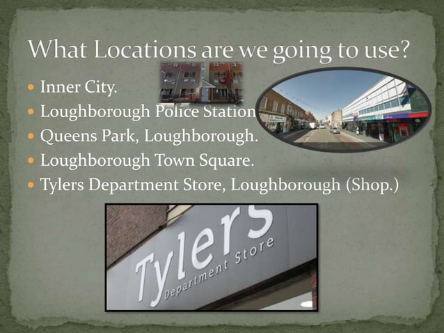 Our set in stone locations! | PPTX