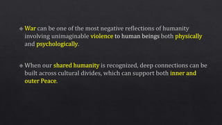 Our shared humanity | PPT