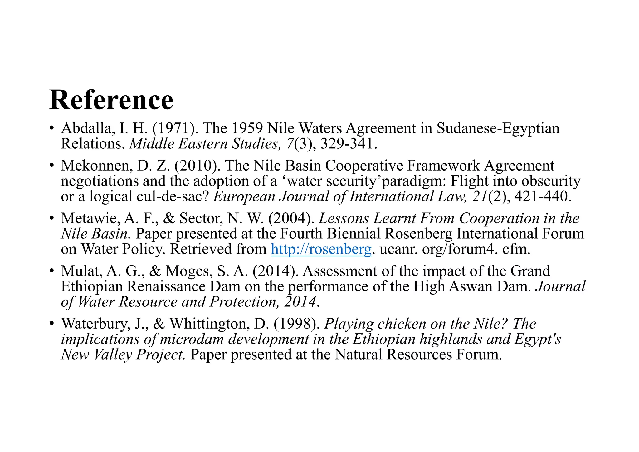 OUR SHARED NILE | PDF