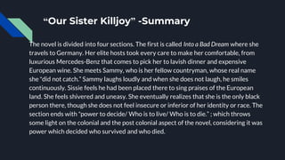 Our sister killjoy - PPT | PPTX