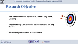Implementation of Automated Attendance System using Deep Learning | PPTX