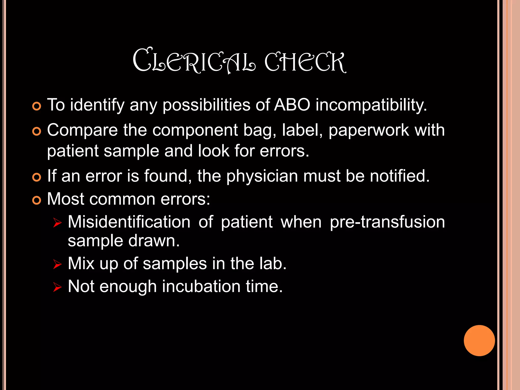 LABORATORY INVESTIGATION OF TRANSFUSION REACTION CASES | PPTX