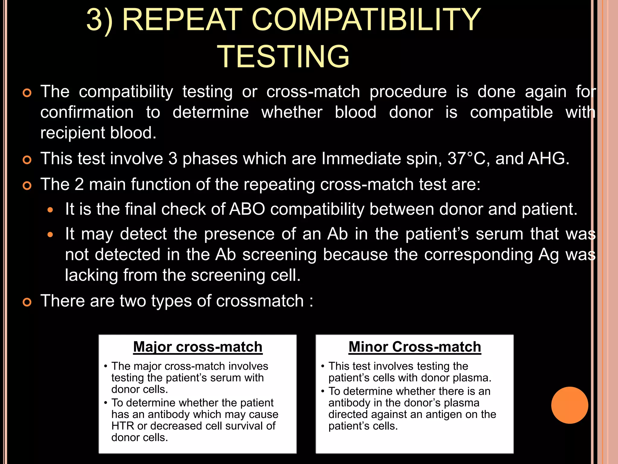 LABORATORY INVESTIGATION OF TRANSFUSION REACTION CASES | PPTX