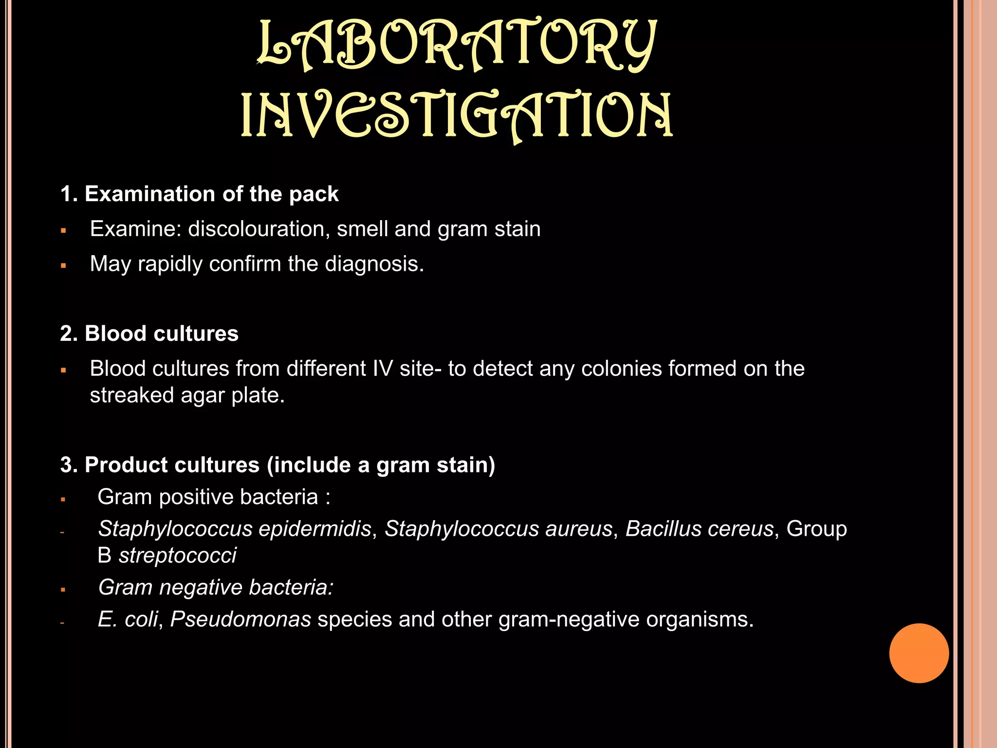 LABORATORY INVESTIGATION OF TRANSFUSION REACTION CASES | PPTX