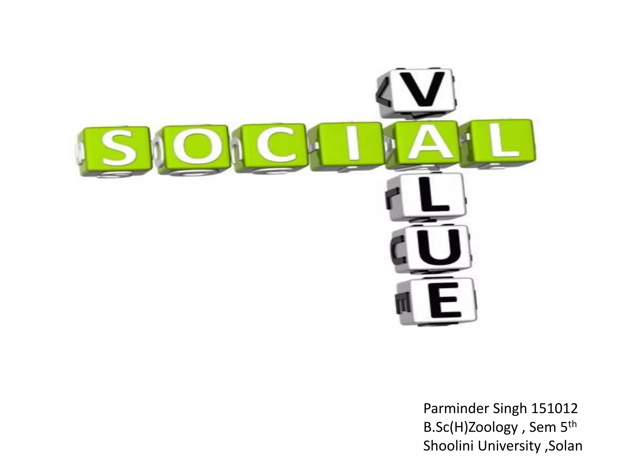 Our social values | PPTX