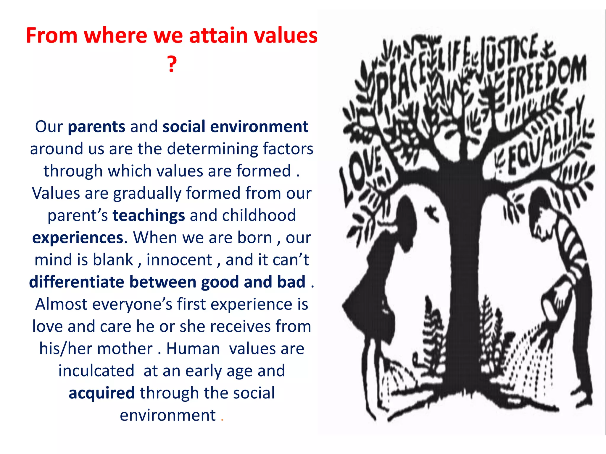 Our social values | PPTX