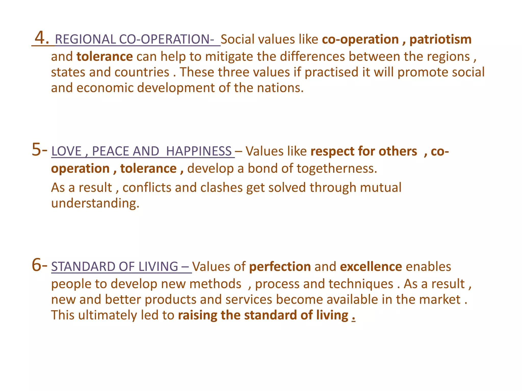 Our social values | PPTX