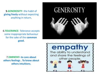 Our social values | PPTX