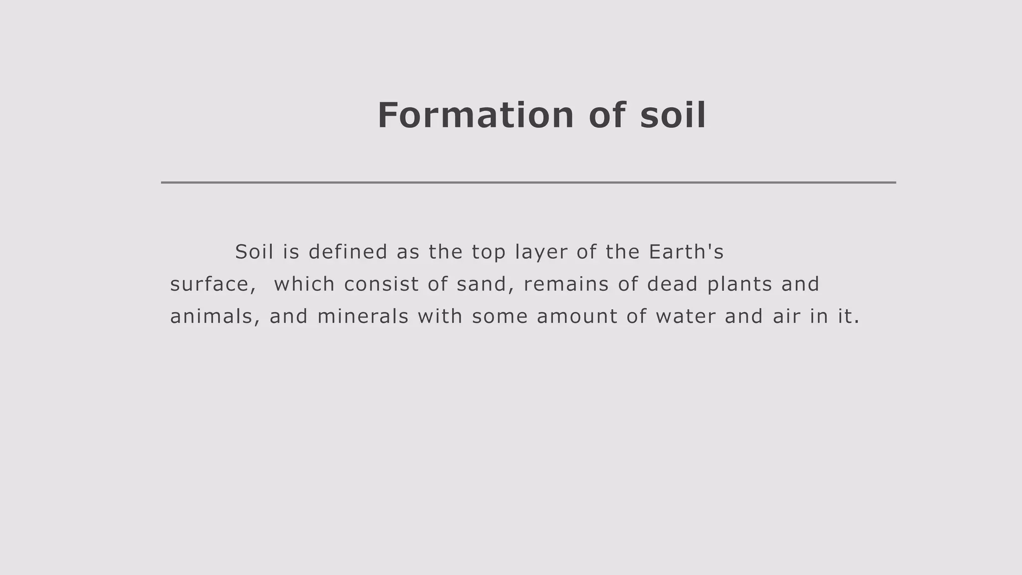 Our soil | PPTX